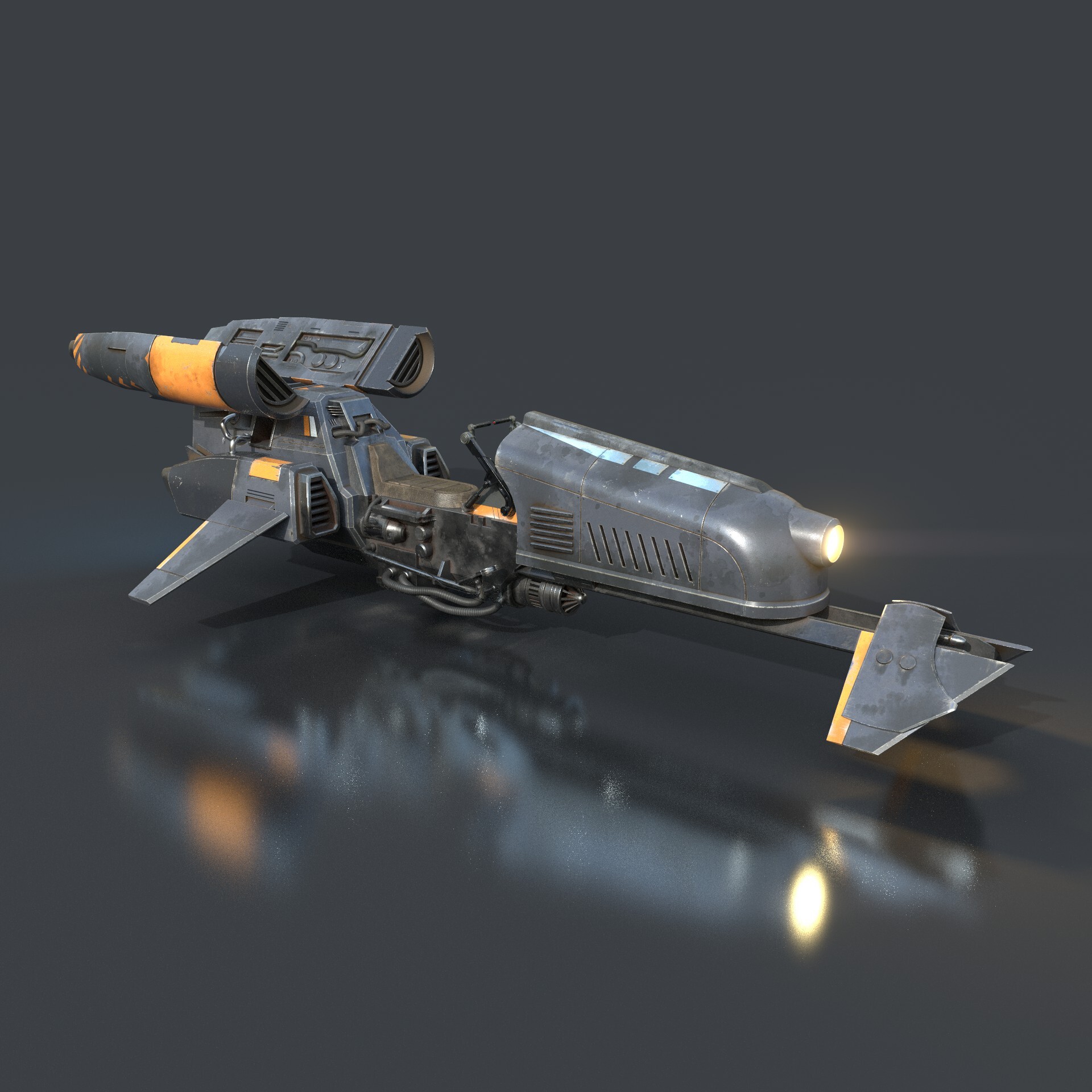 ArtStation - Custom Speeder 2