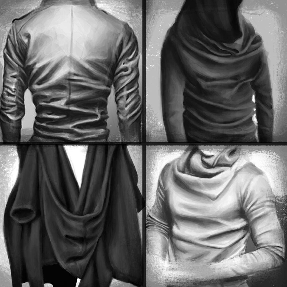 ArtStation - Drapery study