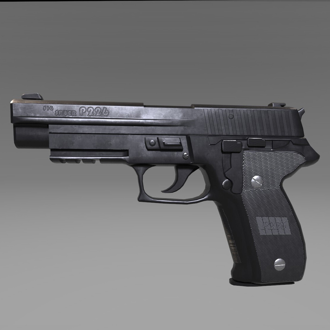 ArtStation - P226 MK25 Gun