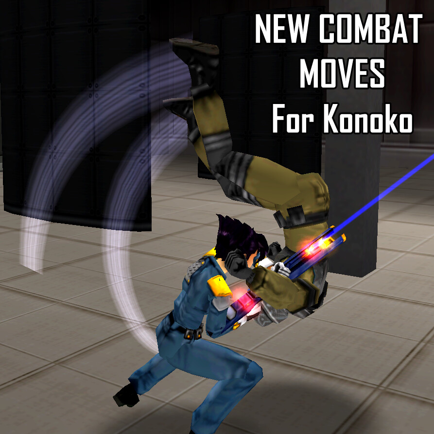 ArtStation - New Combat Moves for Konoko mod