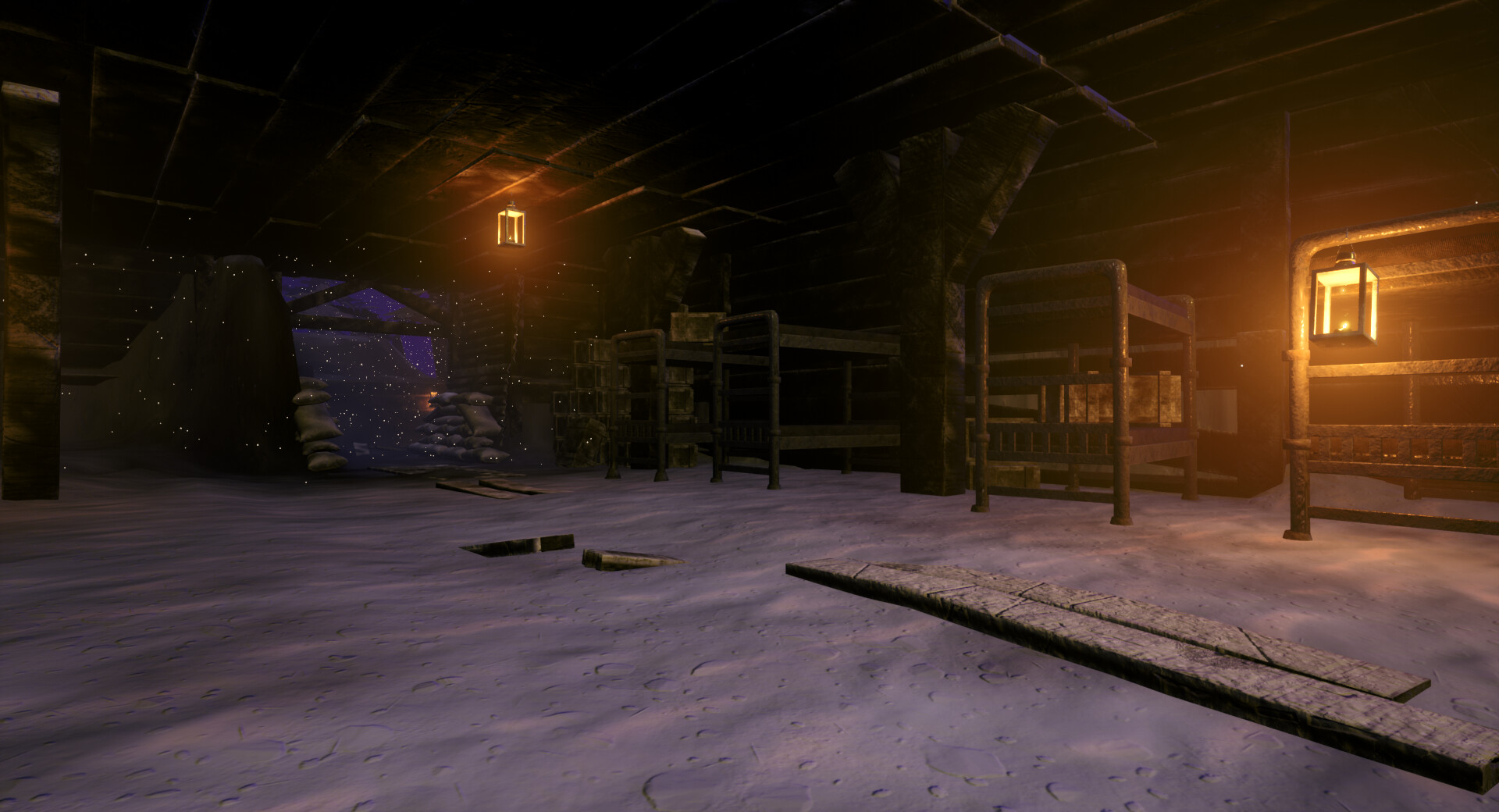 ArtStation - WW2 Trenches stylized - GAME JAM