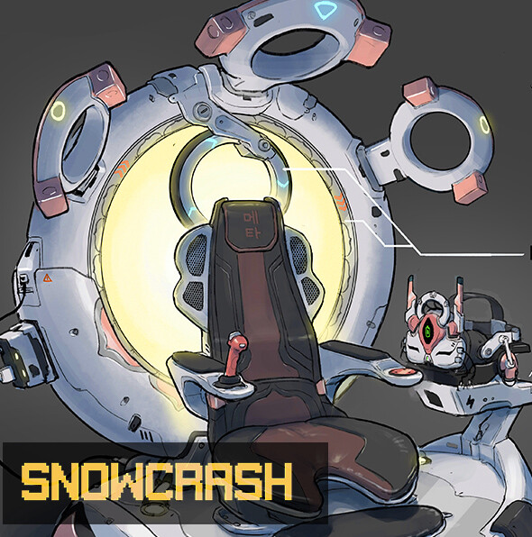 ArtStation - Snow Crash: Metaverse Hub