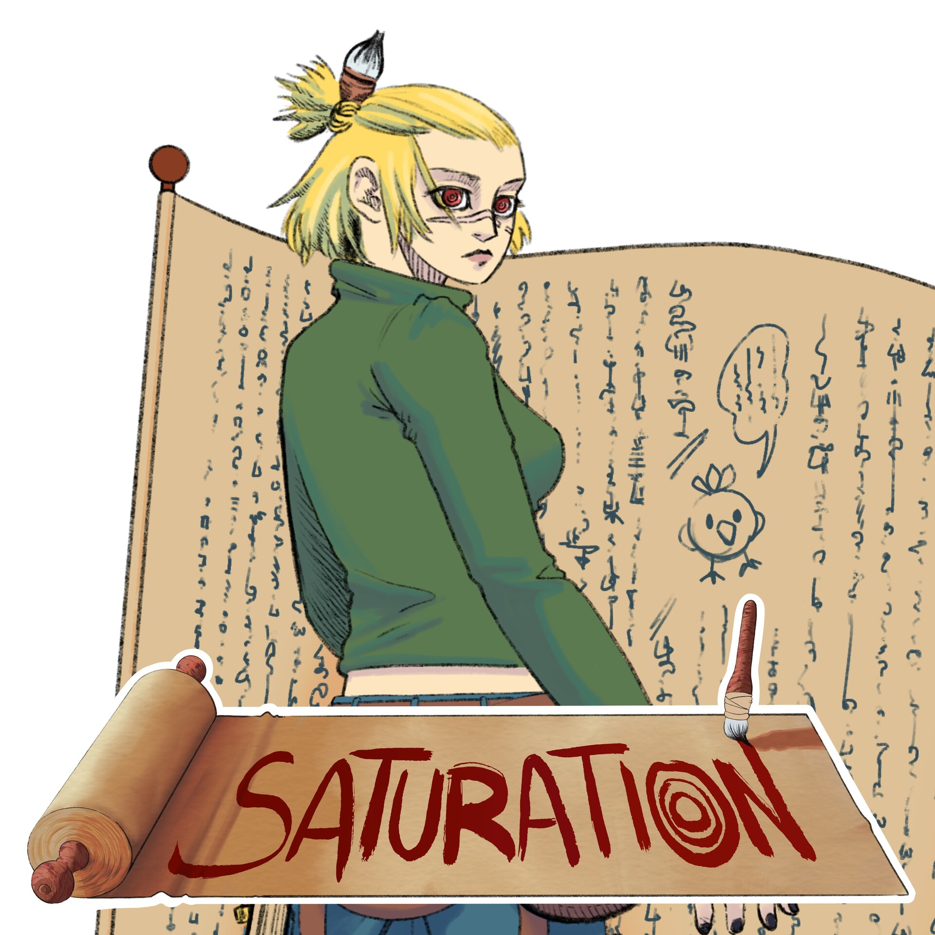 ArtStation - Saturation, Character- Brushy