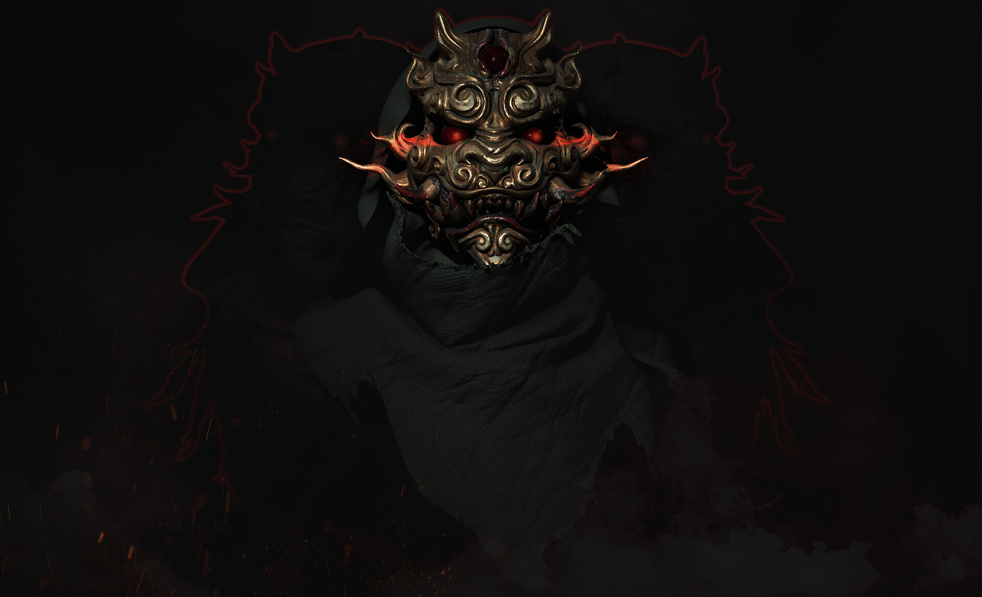 ArtStation - Japanese demon