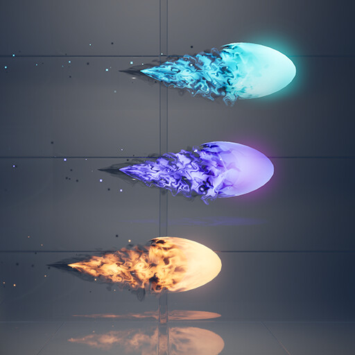 ArtStation - [VFX] Niagara Fireball