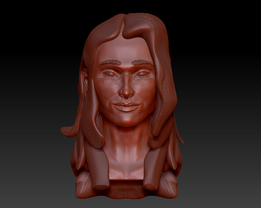 ArtStation - First Head Bust - Rheya