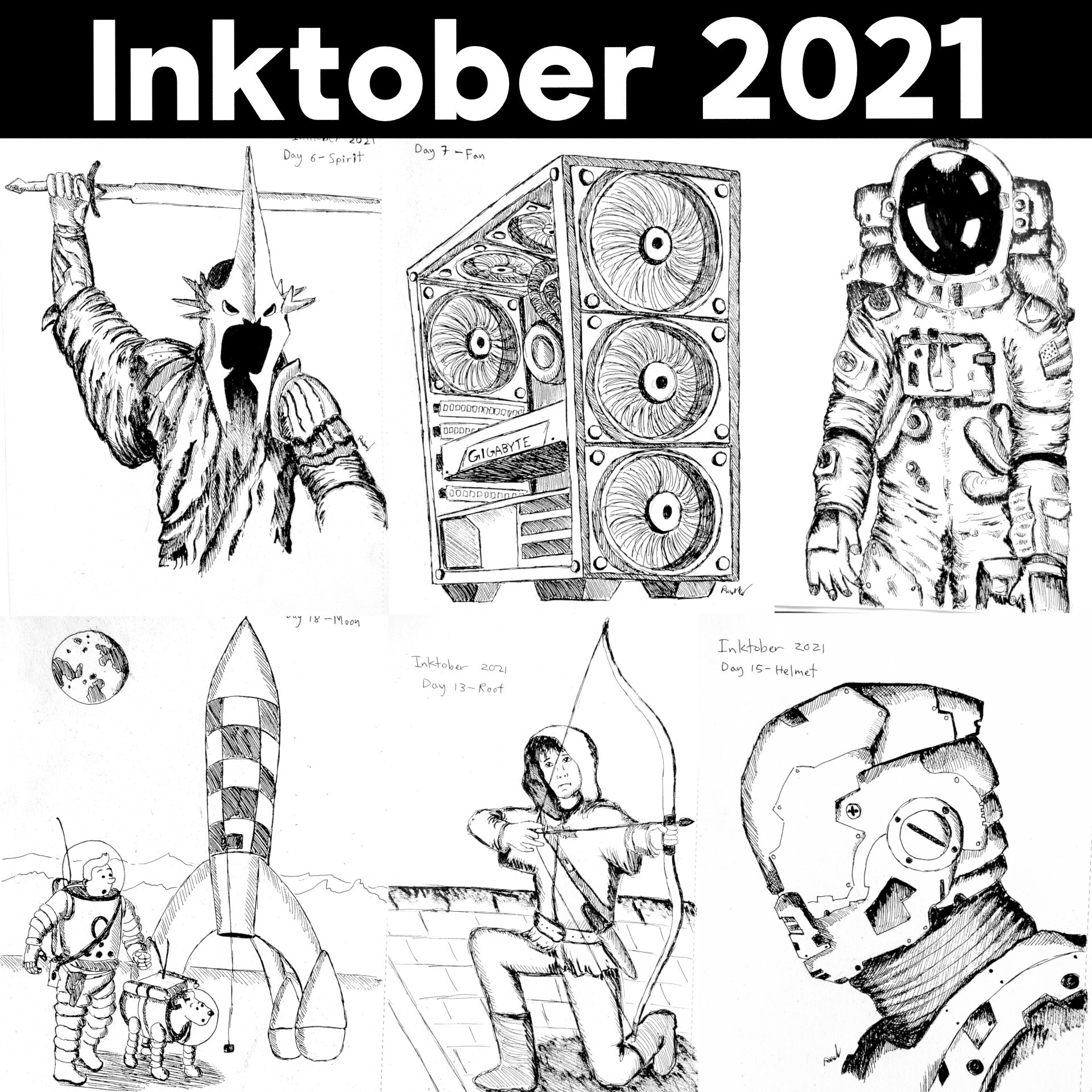 ArtStation - Inktober 2021