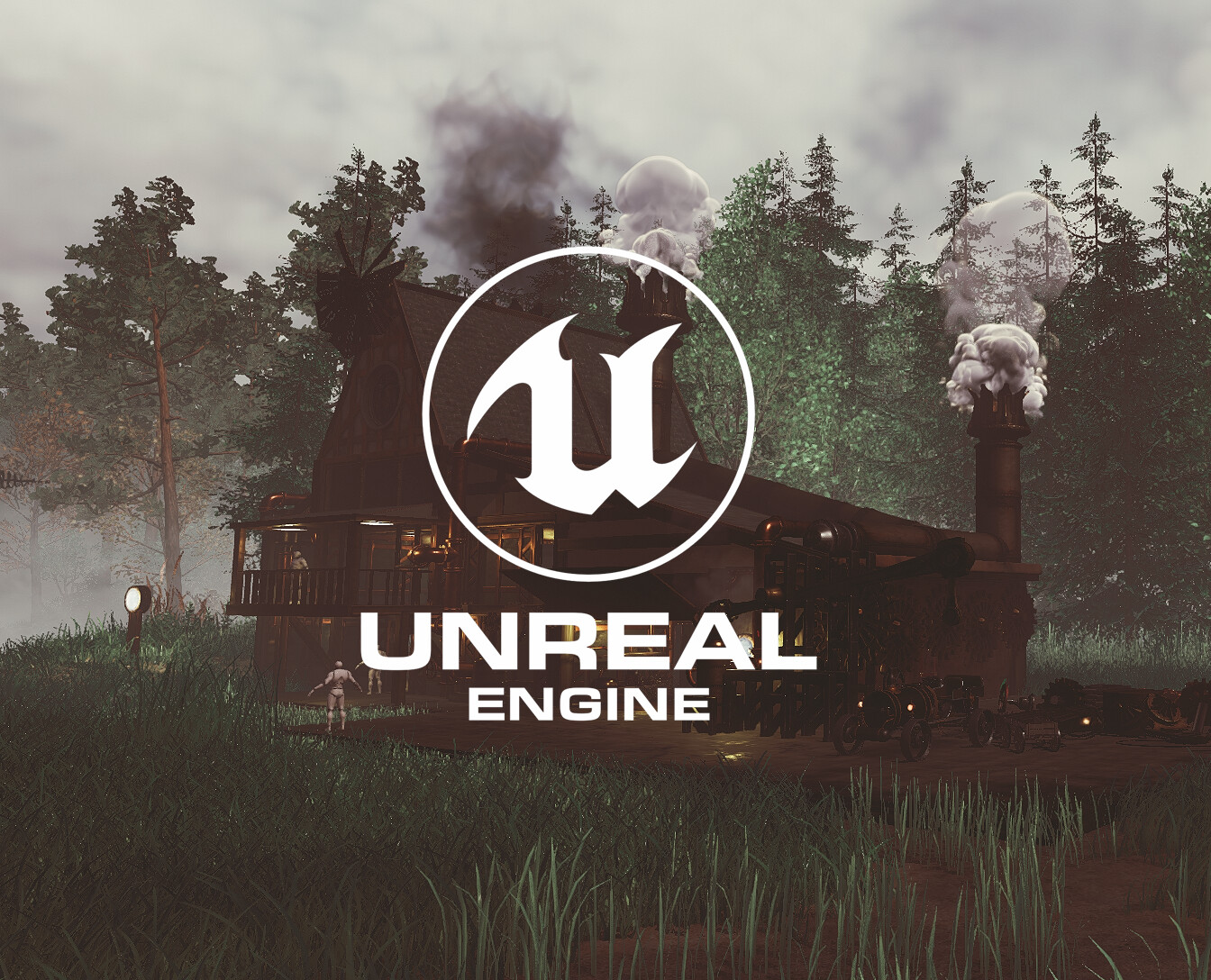 ArtStation - Steampunk House Unreal Engine Relight