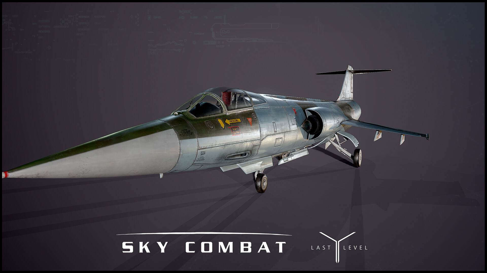 ArtStation - Lockheed F-104 Starfighter
