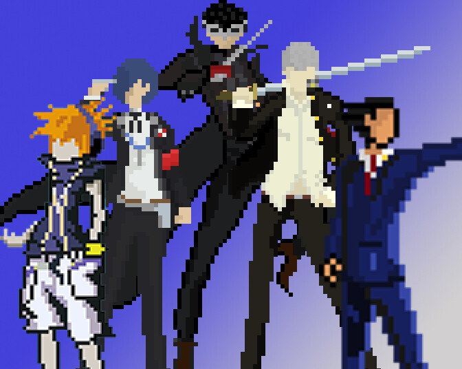 ArtStation - Character sprite practice