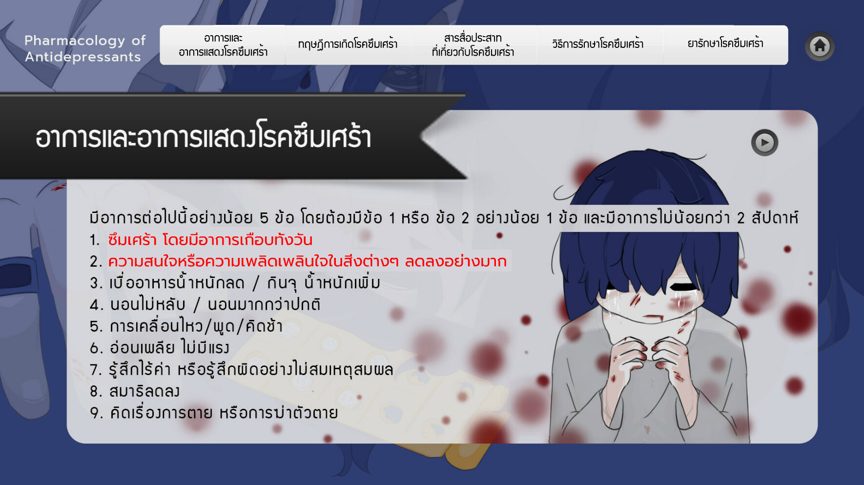 Russet / 80461b.w - Teaching materials - Pharmacology of Antidepressants