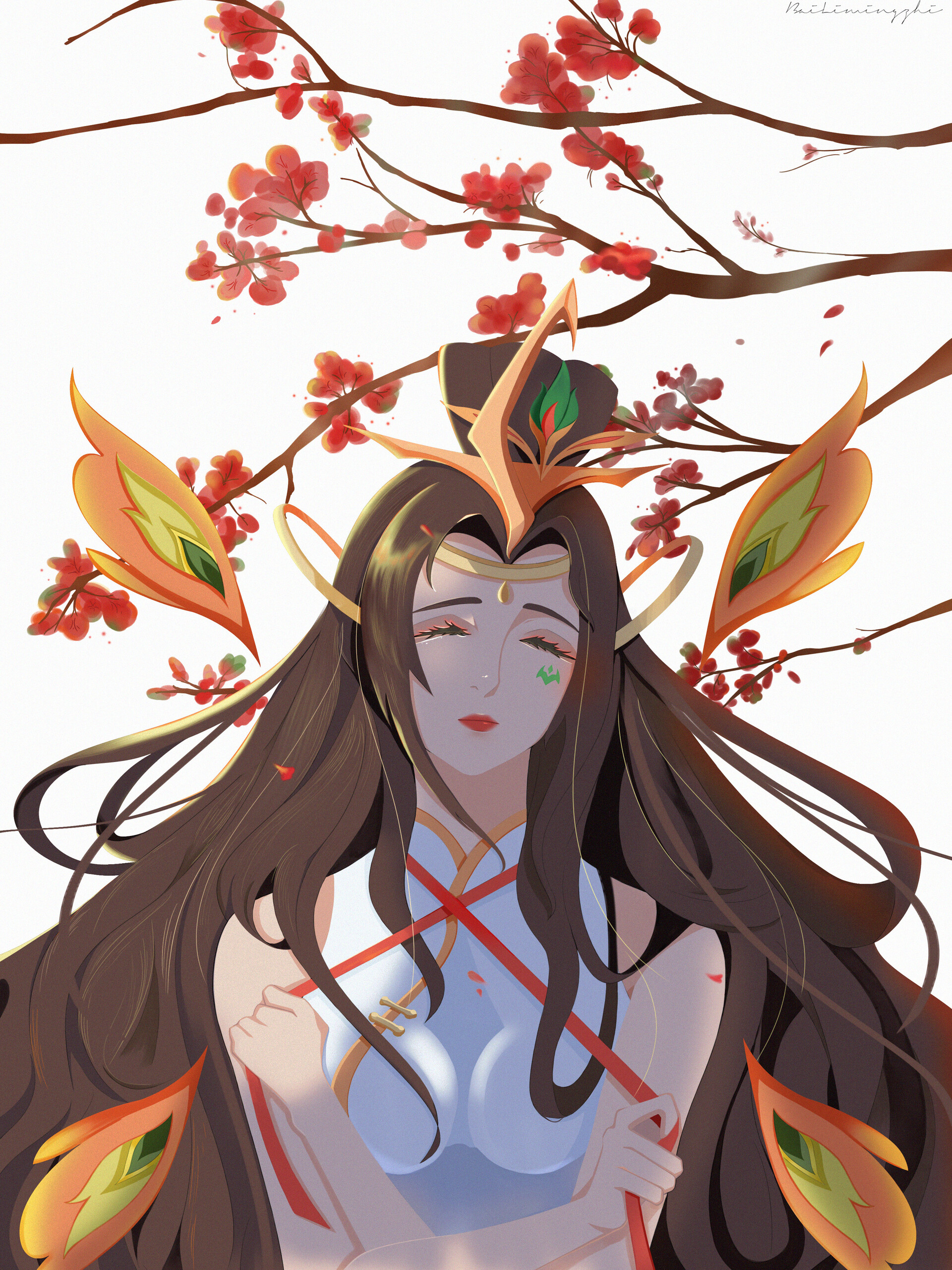 ArtStation - Seraphine Divine Phoenix Walker