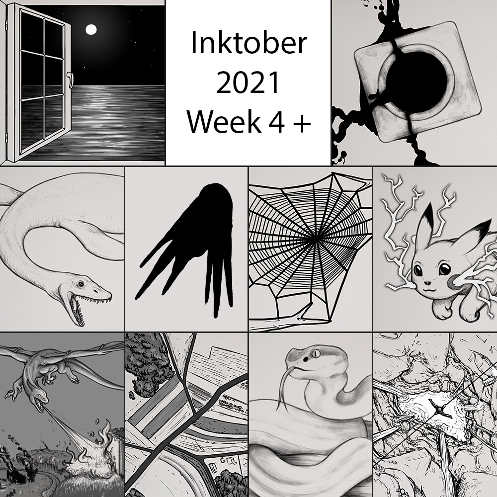ArtStation - Inktober 2021 - Week 4