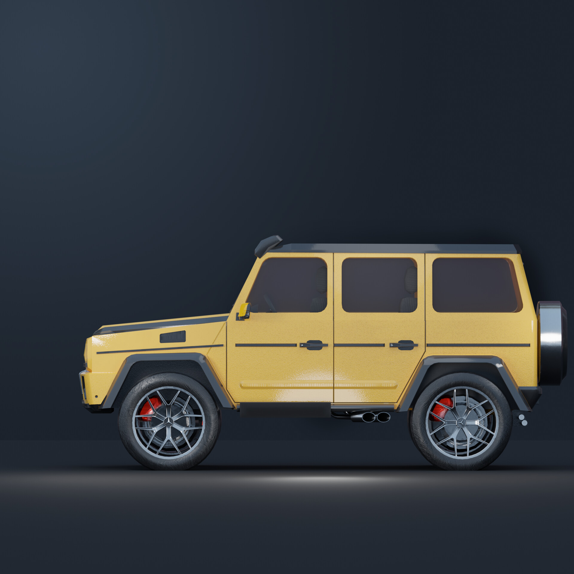 ArtStation - 2021 Mercedes-Benz G-Class