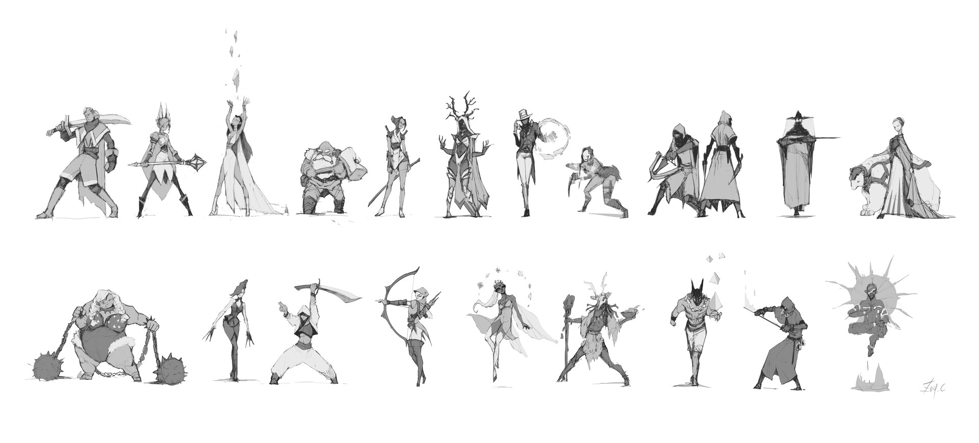 ArtStation - Stylized Character Design