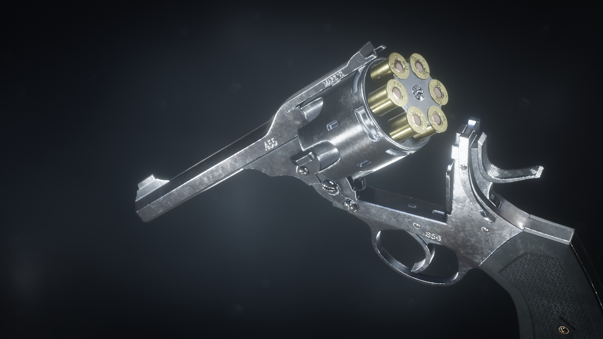 ArtStation - Webley MK VI - Revolver