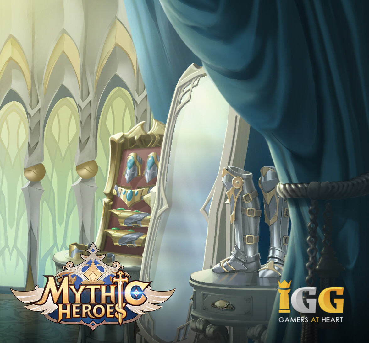 ArtStation - Mythic Heroes UI Backgrounds