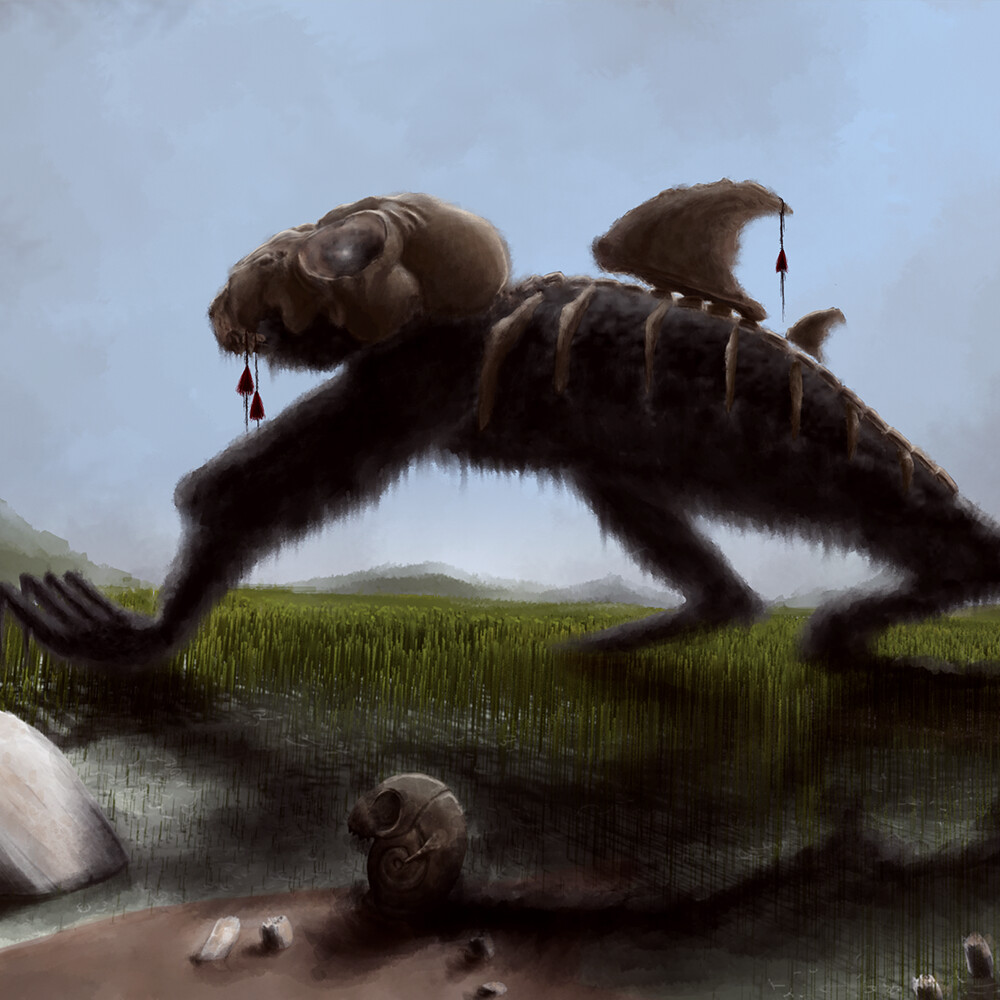 ArtStation - Cofgod Creature Design with initial sketches