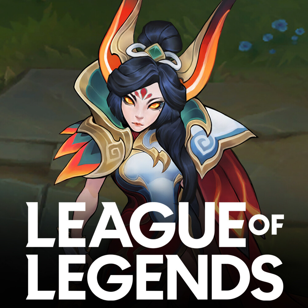 ArtStation - Brave Phoenix Xayah