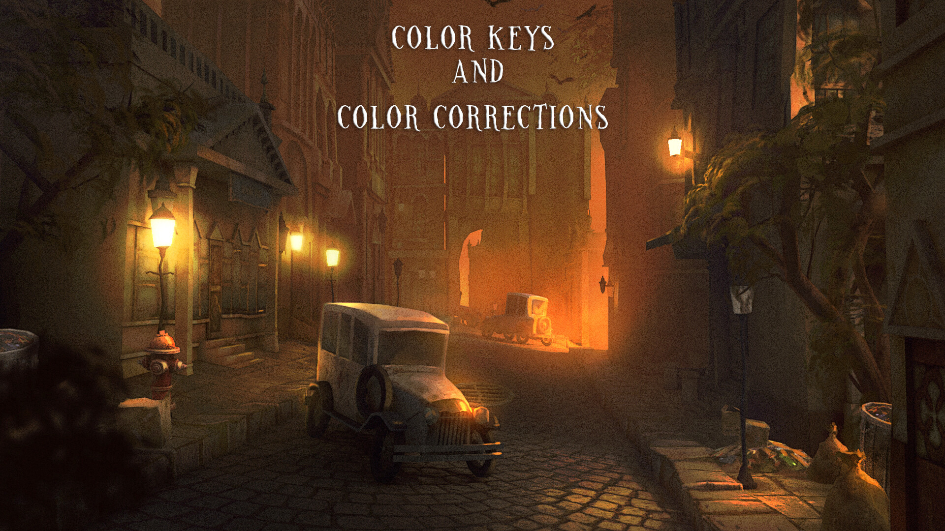 ArtStation - color keys and color corrections
