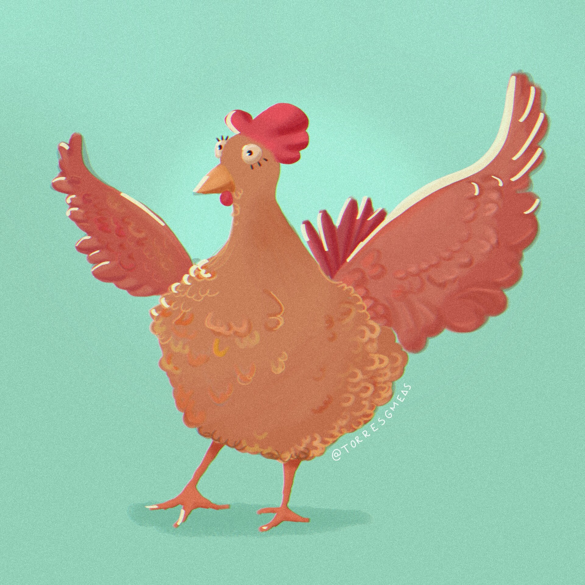 ArtStation - Crazy chicken