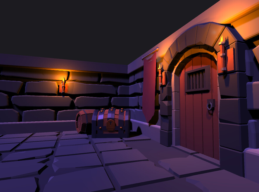 ArtStation - Blender - Modular Dungeon