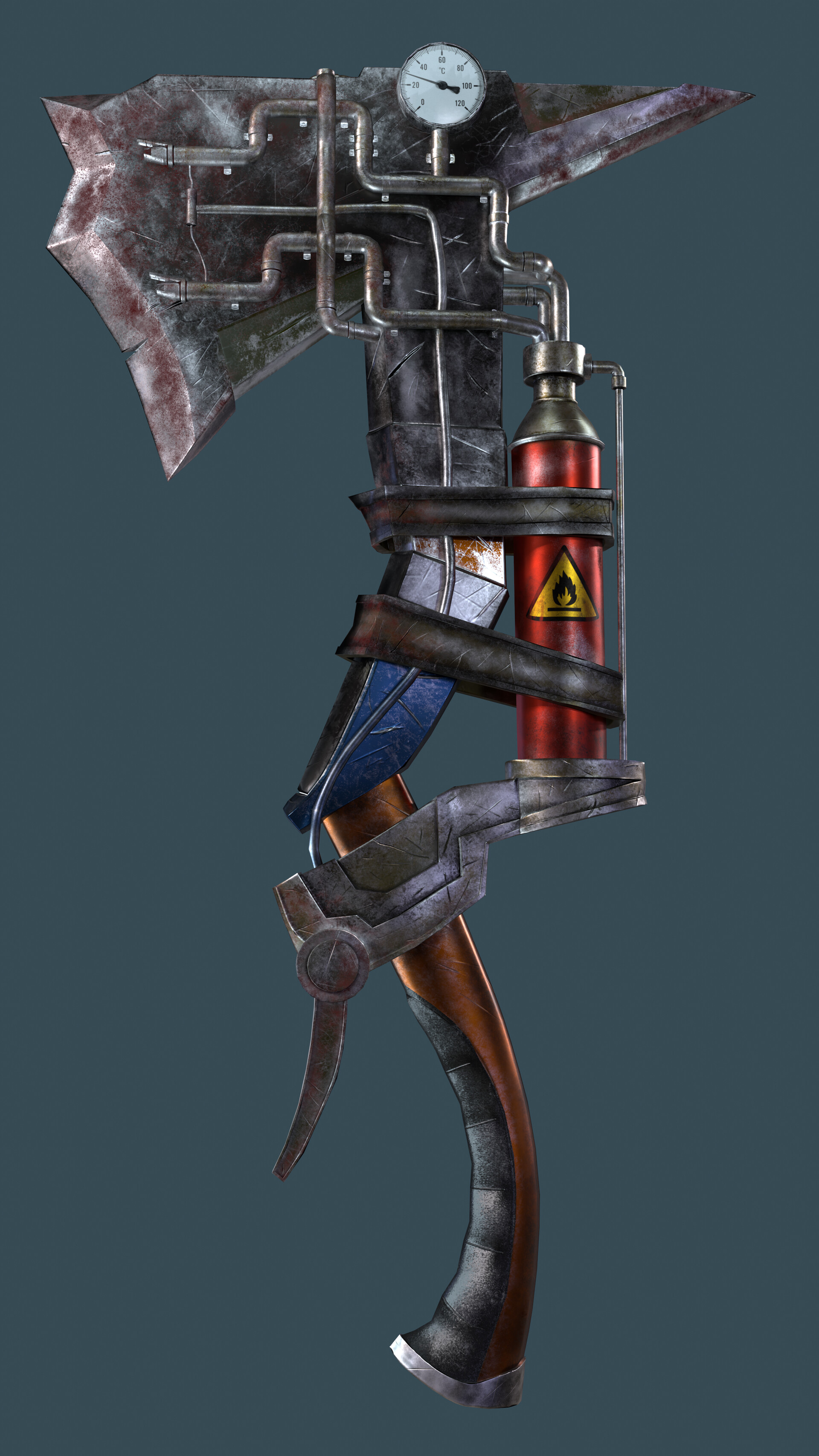 ArtStation - Post-Apocaliptic Axe