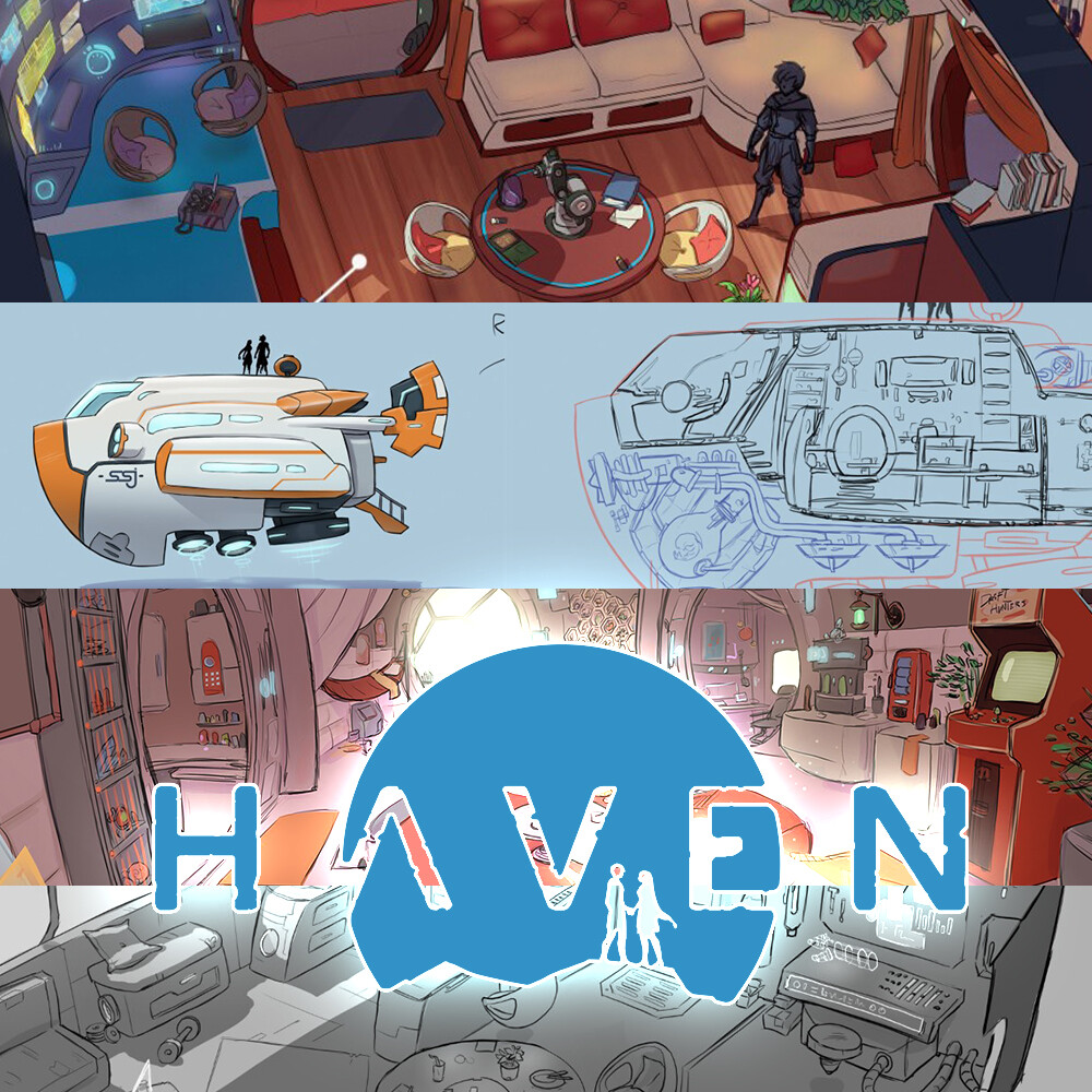 ArtStation - HAVEN - Nest