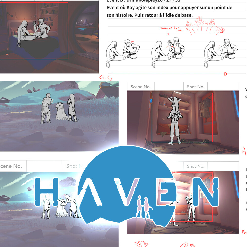 ArtStation - HAVEN - Storyboards