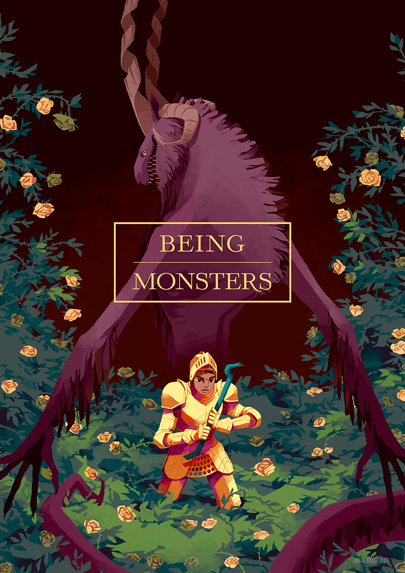 ArtStation - Webcomic Being Monsters