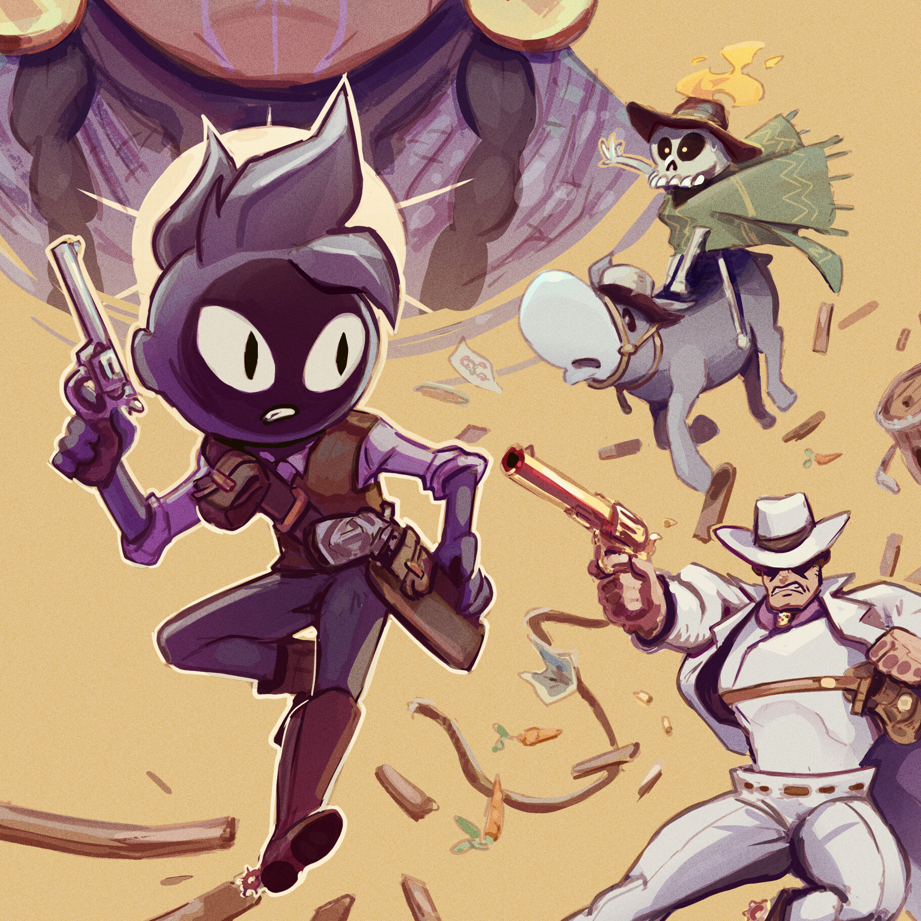 ArtStation - Mutafukaz 1886 - Fanart