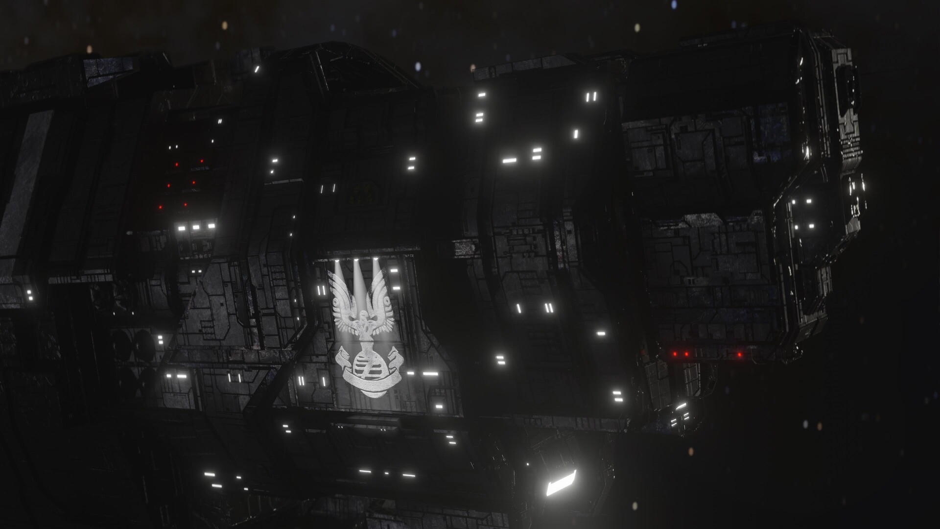 ArtStation - Halo UNSC Marathon-Class Cruiser (Renders Only)