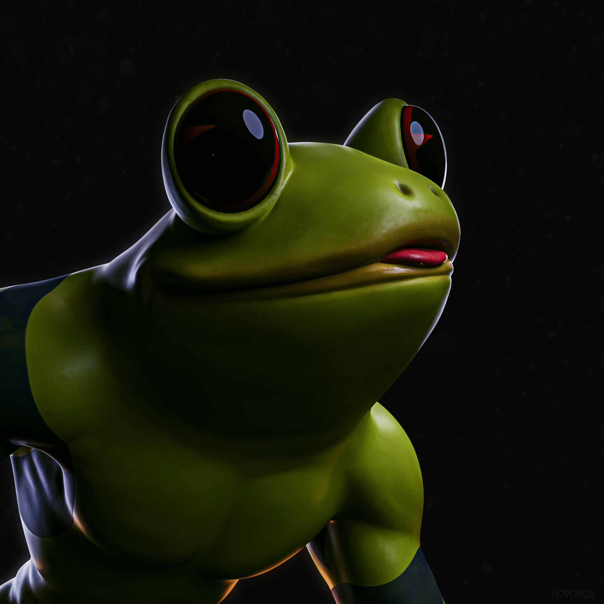 ArtStation - Big curious toad