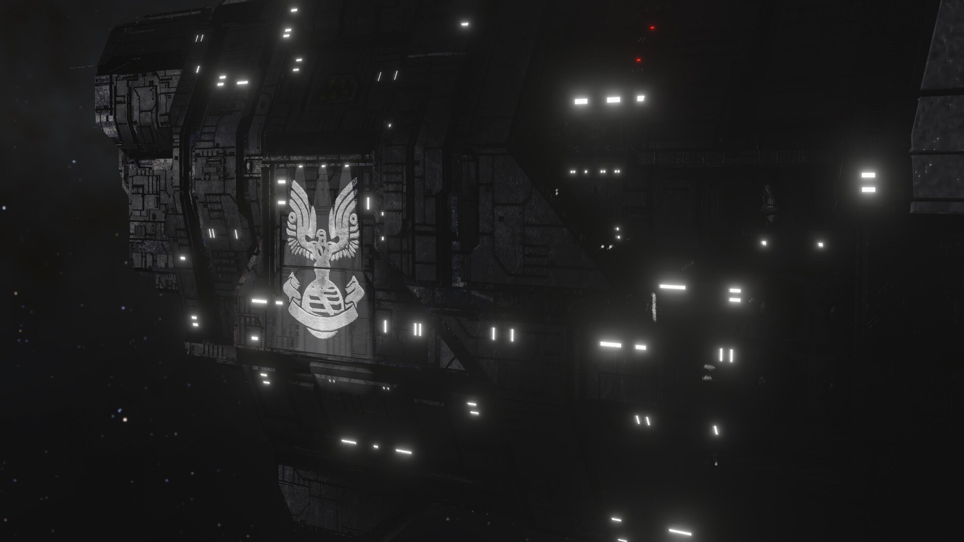 ArtStation - Halo | UNSC Marathon-Class Cruiser [Completed]