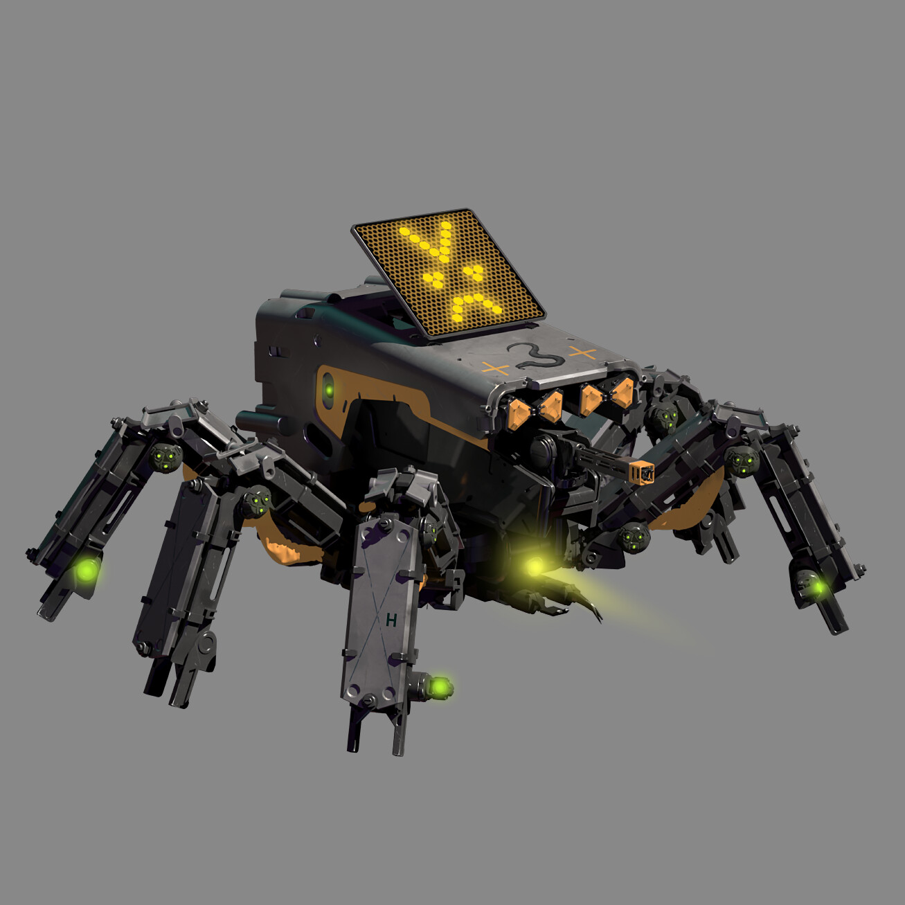 ArtStation - WDL Flying Spider Concept