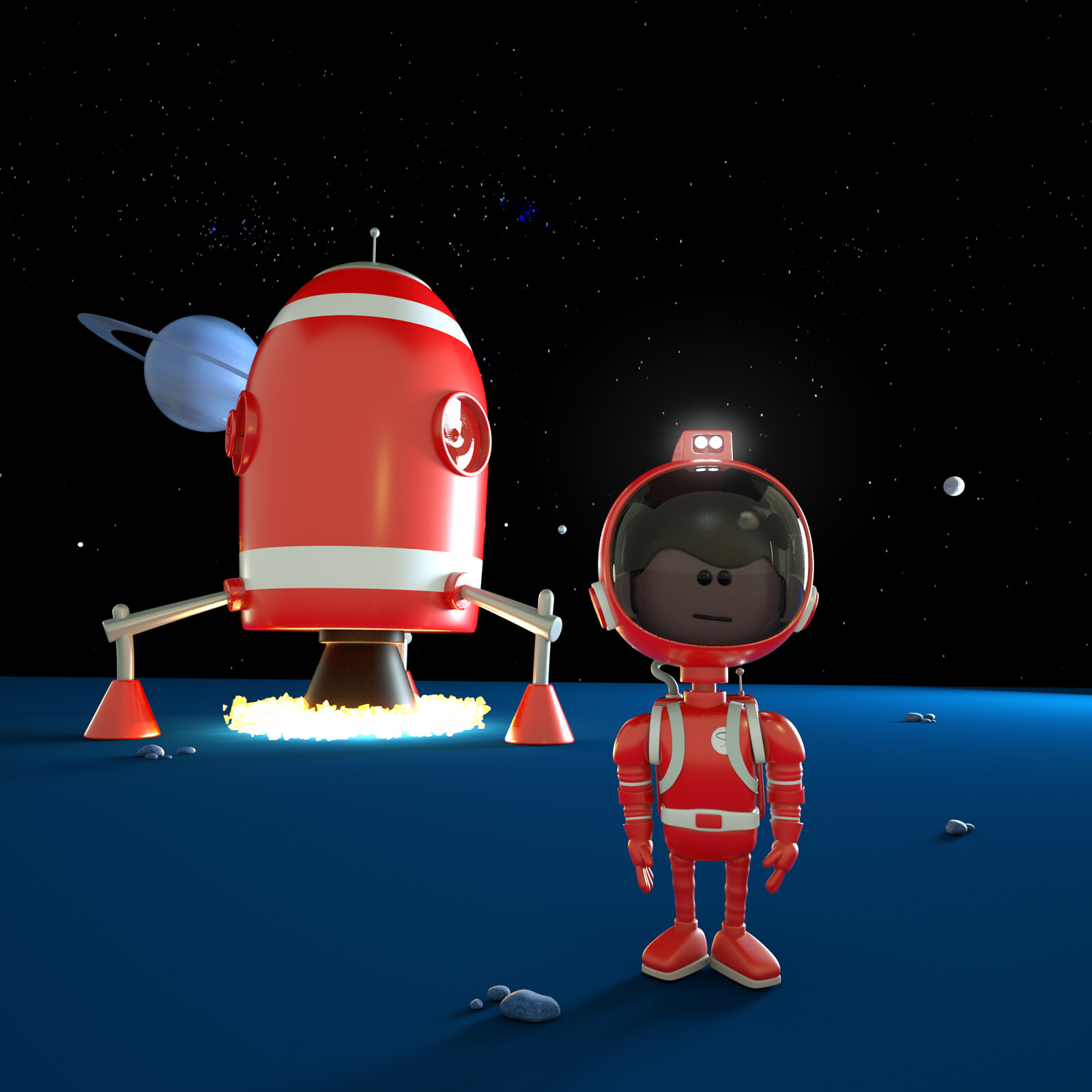 ArtStation - Spaceman