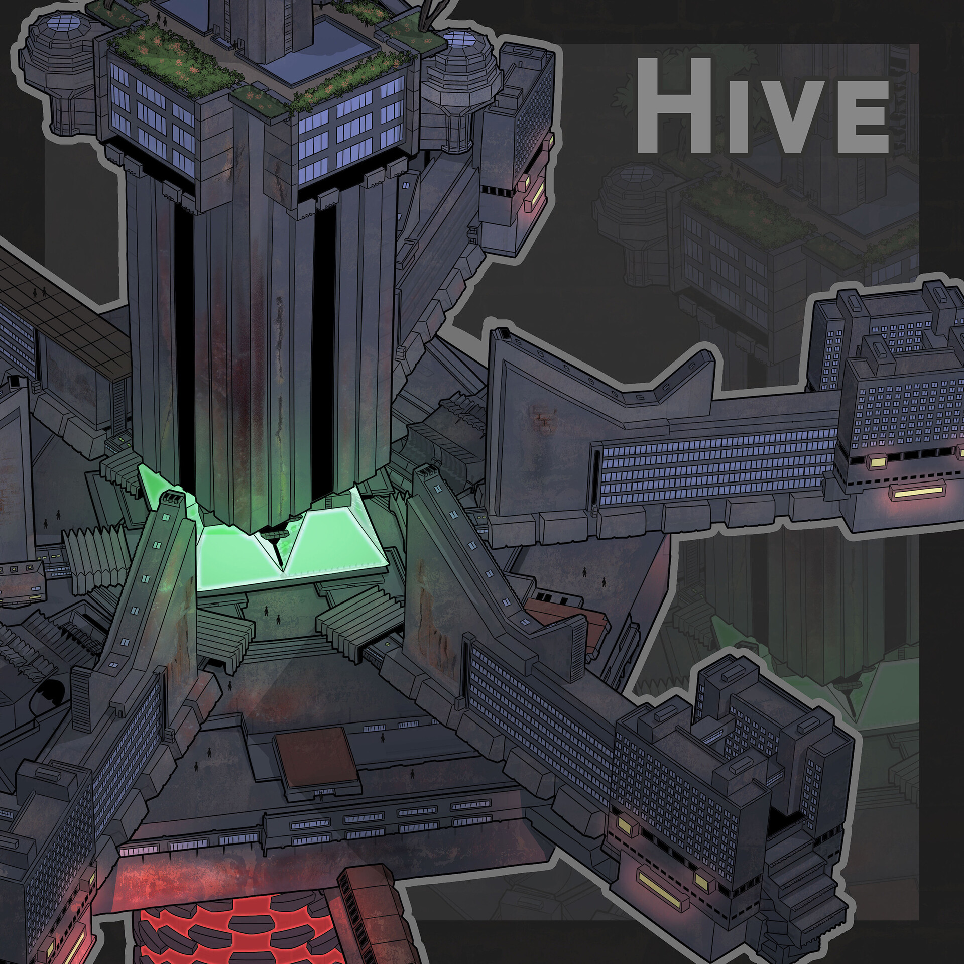 ArtStation - Hive - Spire