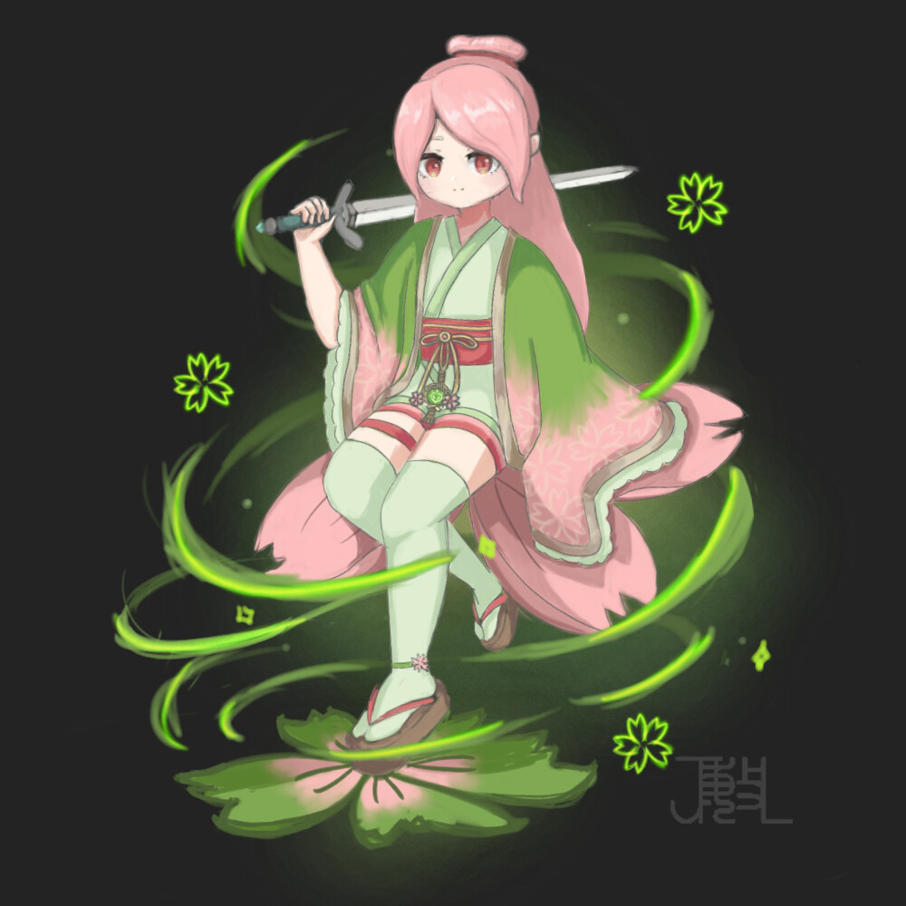ArtStation - Yui - Fanmade Genshin Character