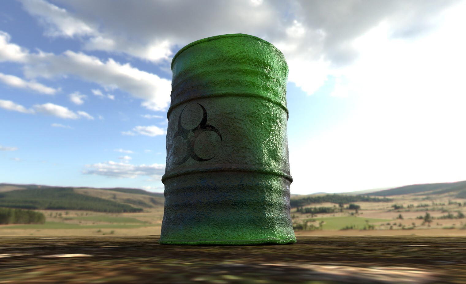 ArtStation - Biohazard jar