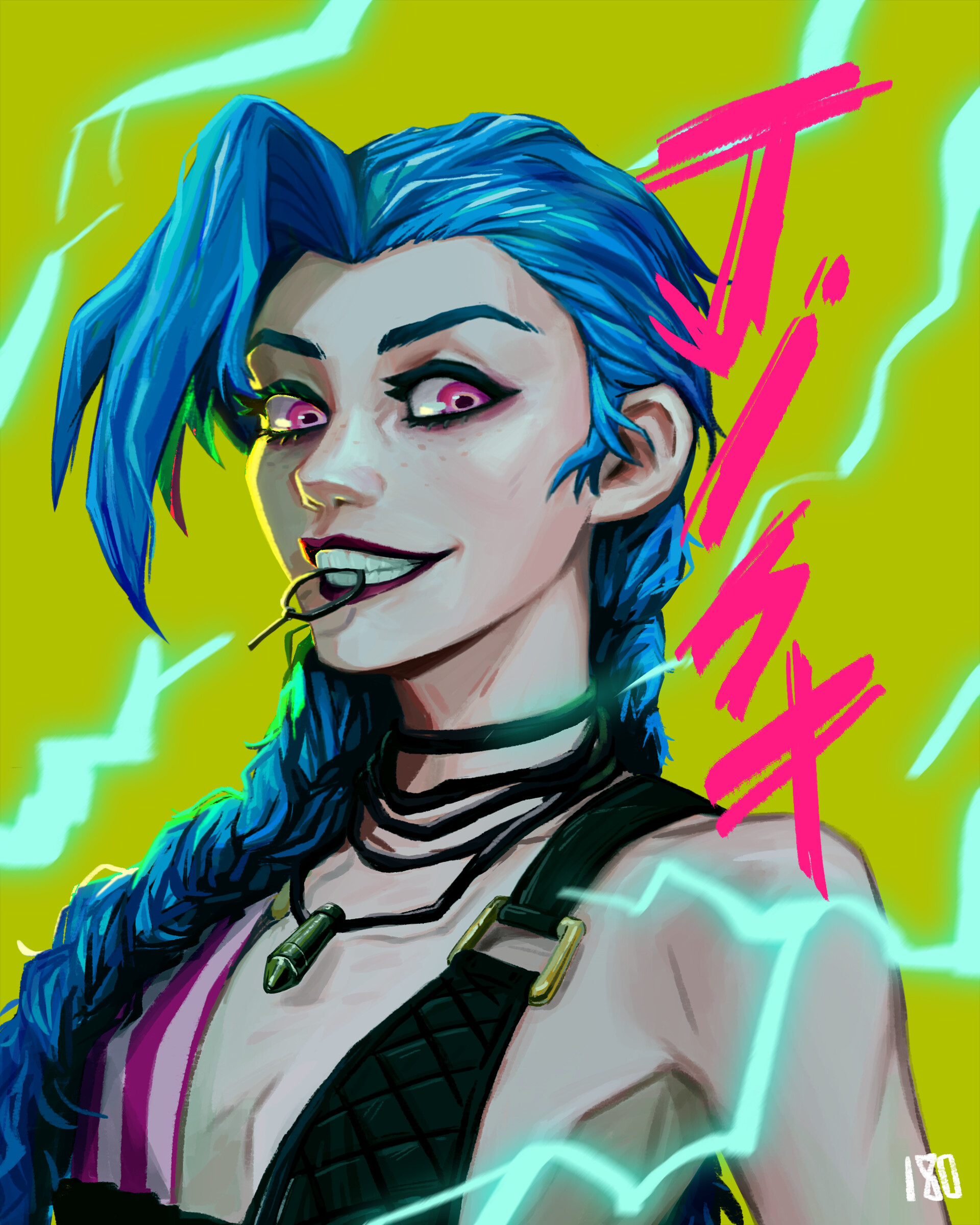 ArtStation - League Of Legends - Jinx (fanart)
