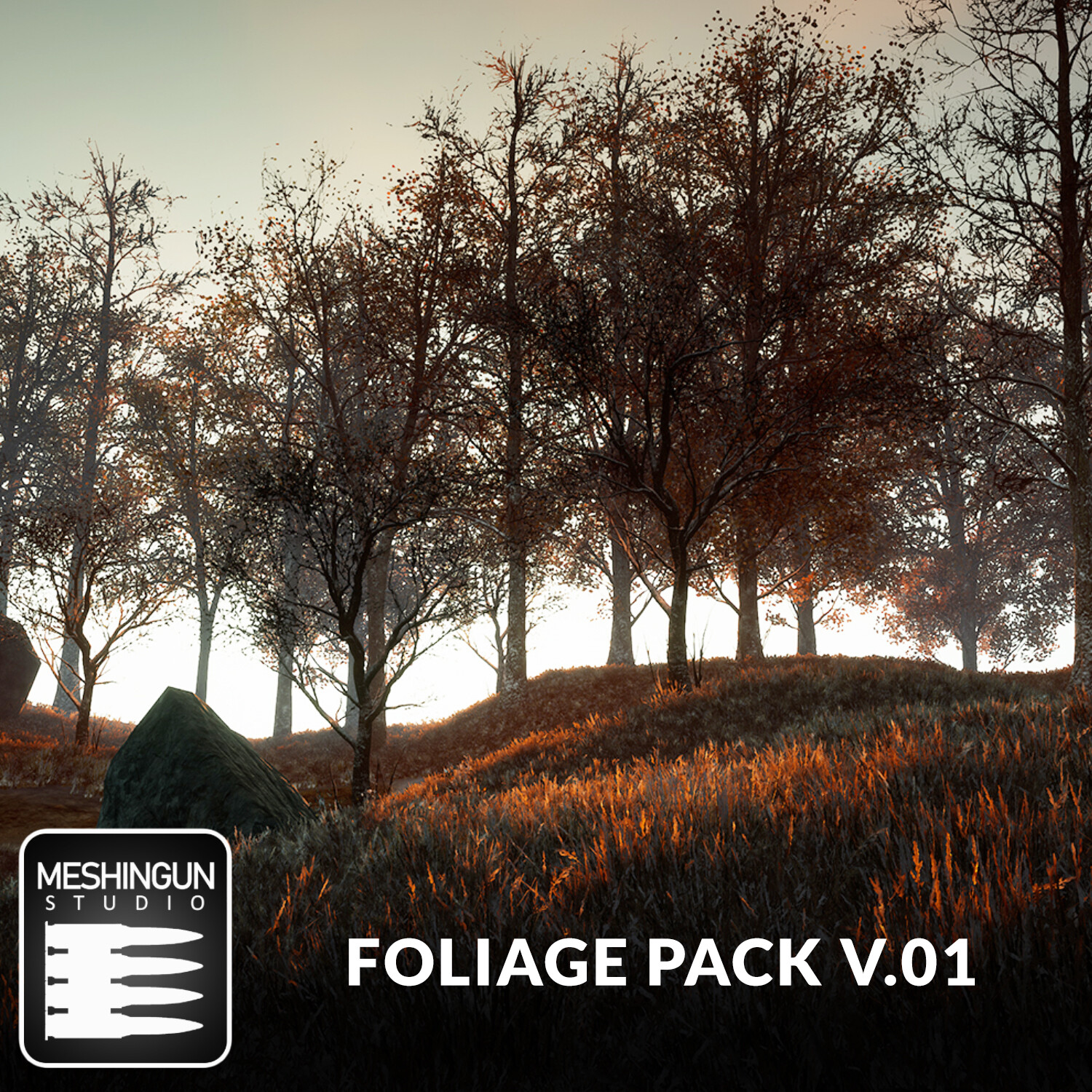 ArtStation - UE4 Foliage pack - Meshingun Studio