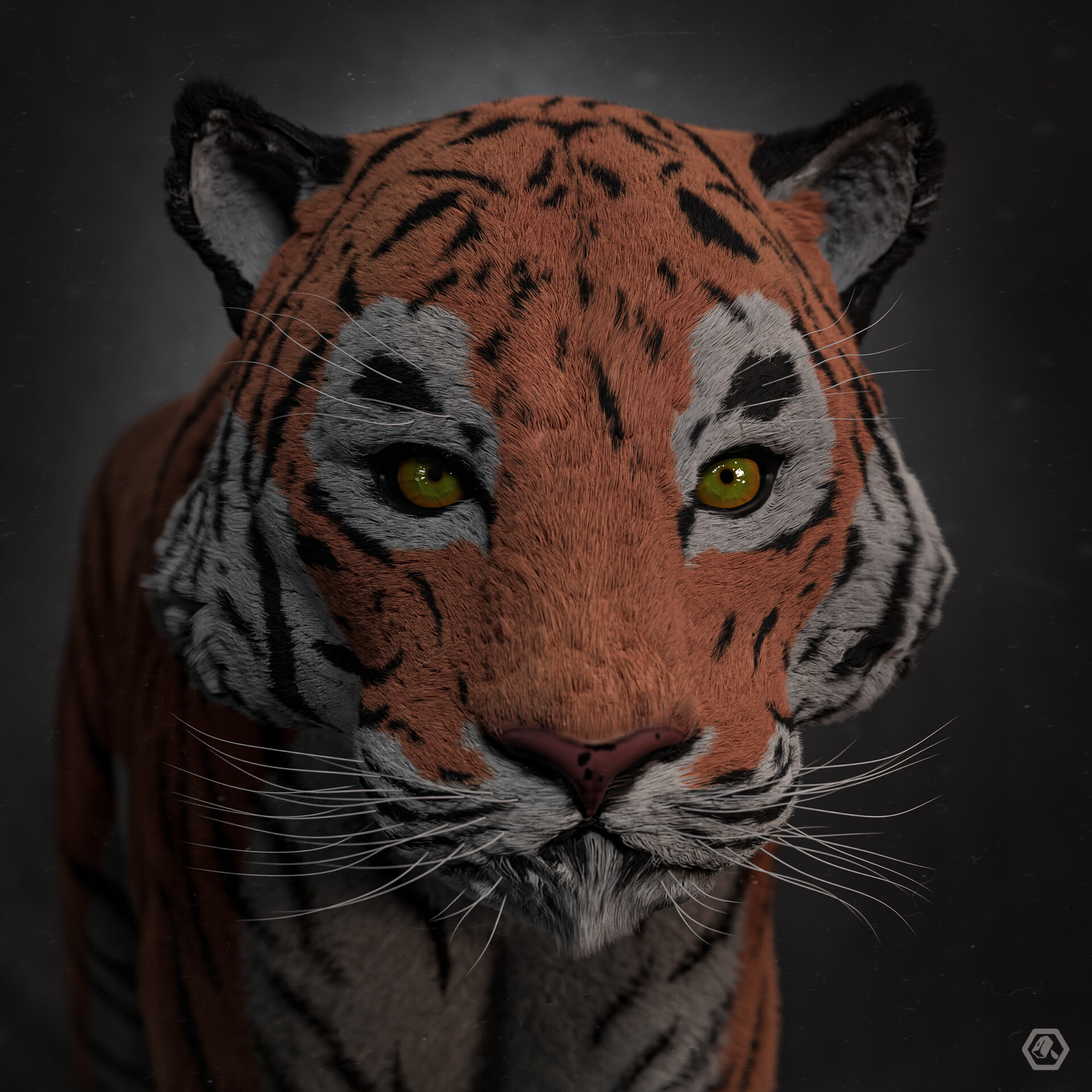 ArtStation - Tiger