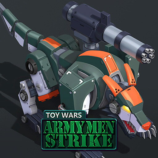 ArtStation - Army Men Strike - Robots
