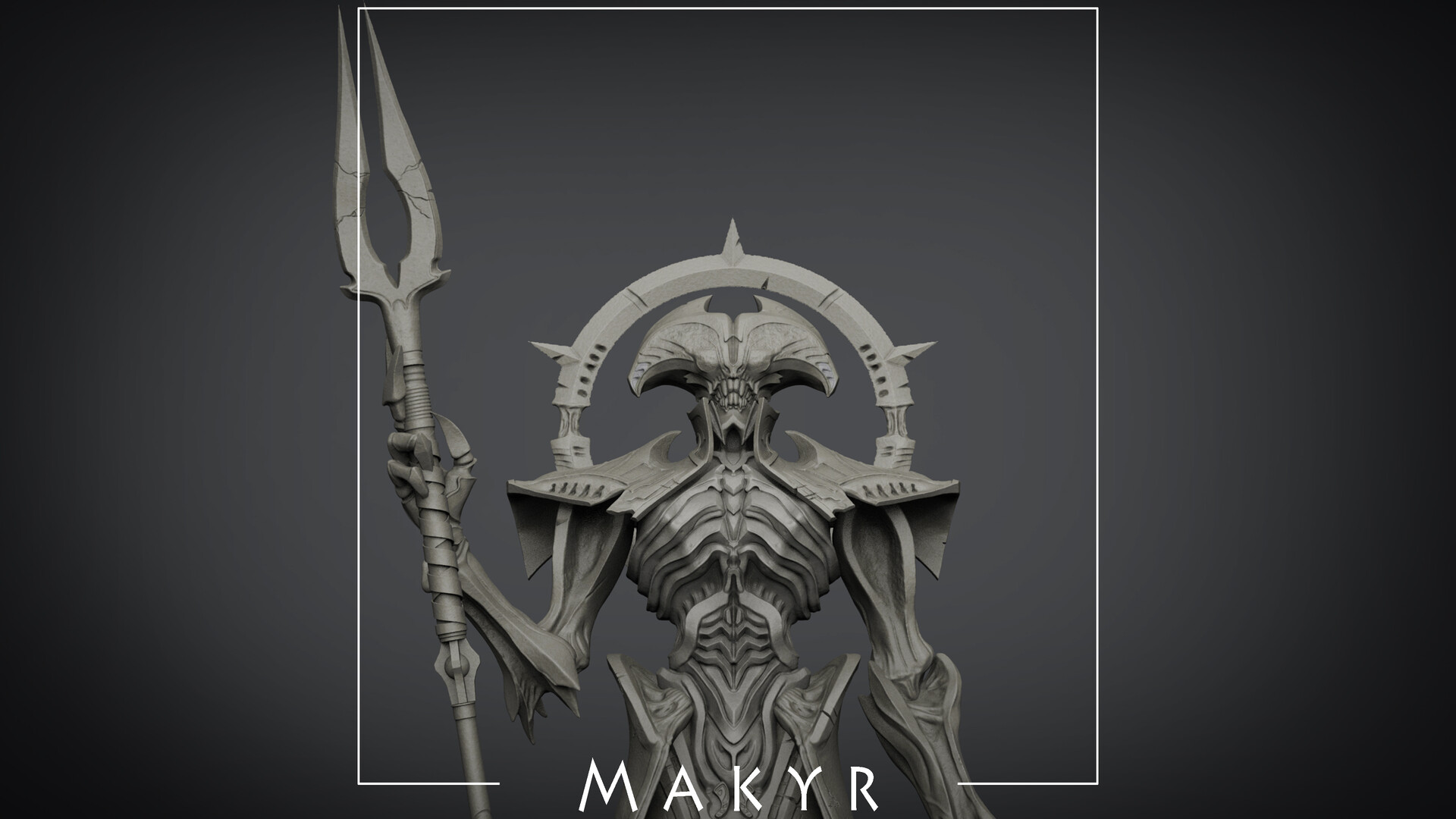 ArtStation - Maykr Statue