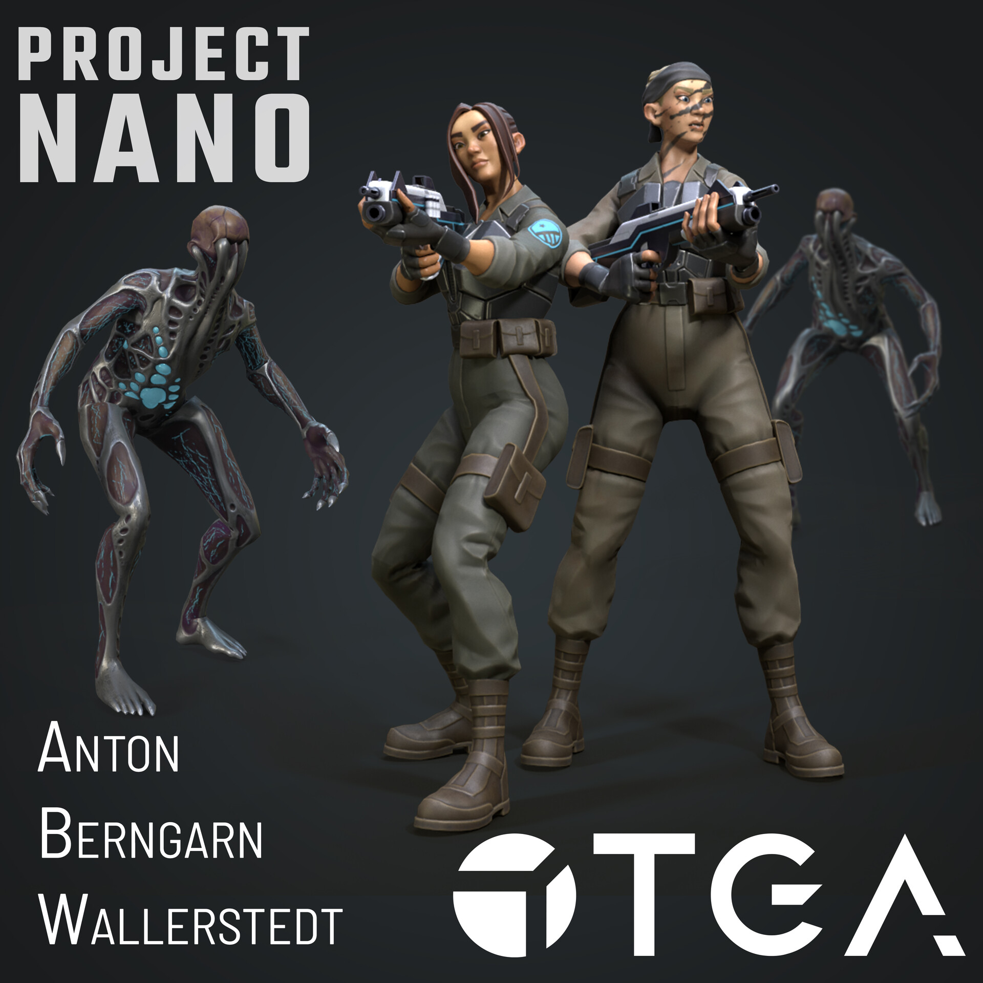 ArtStation - Project Nano (Game Project 08 at TGA)