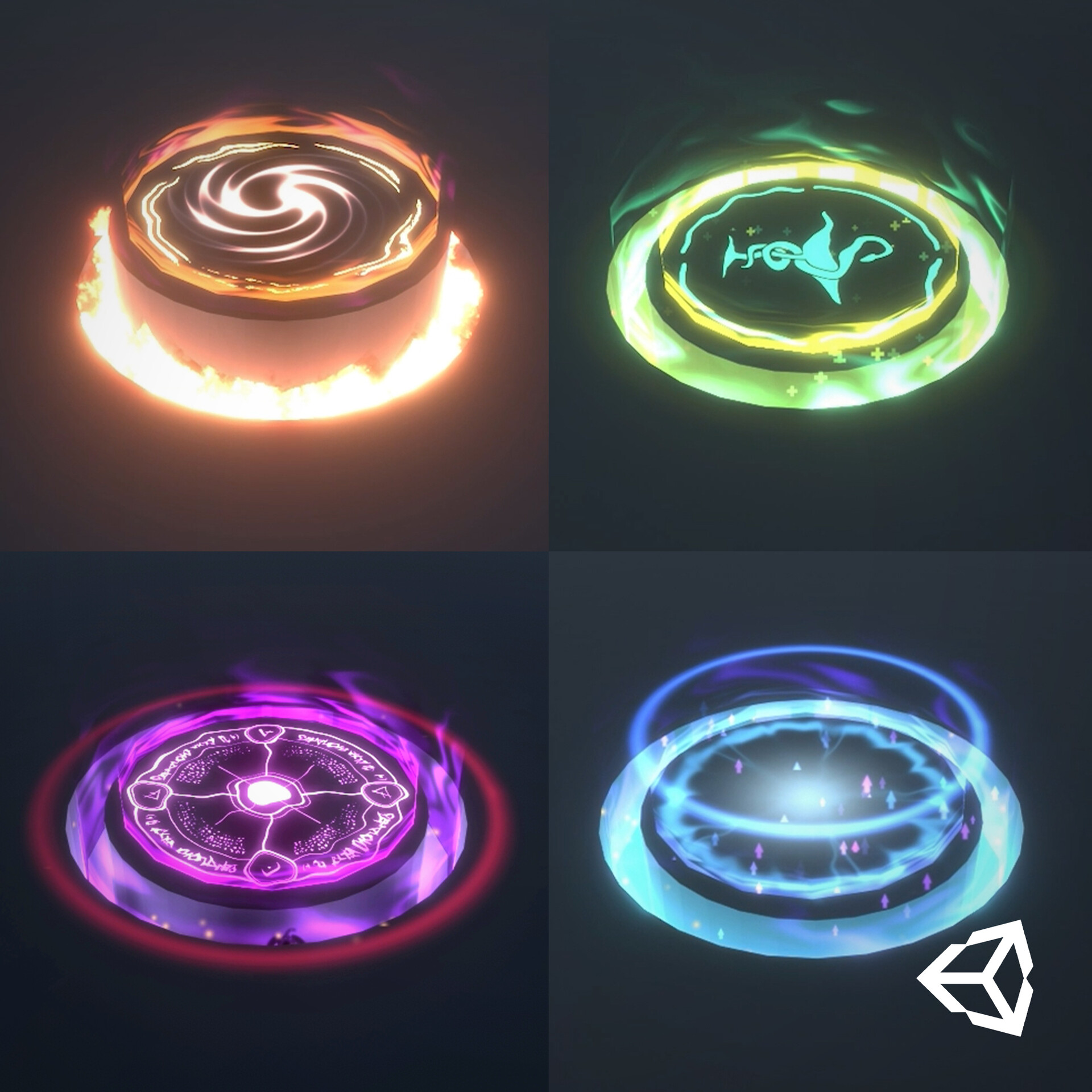 ArtStation - Unity VFX - Power zones