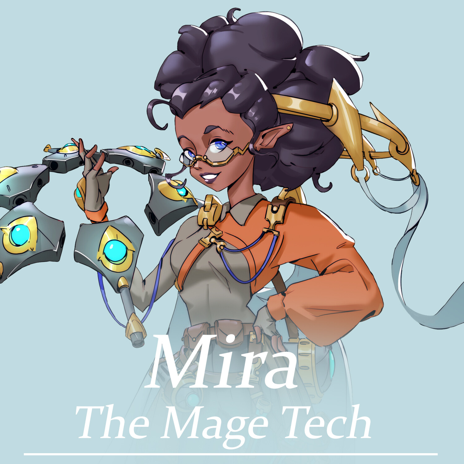 ArtStation - Mira the Mage Tech