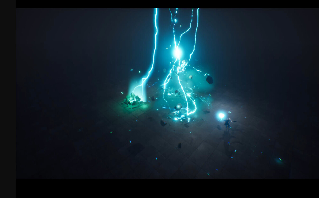 ArtStation - Real-Time VFX: Lightningbolt Magic Effect