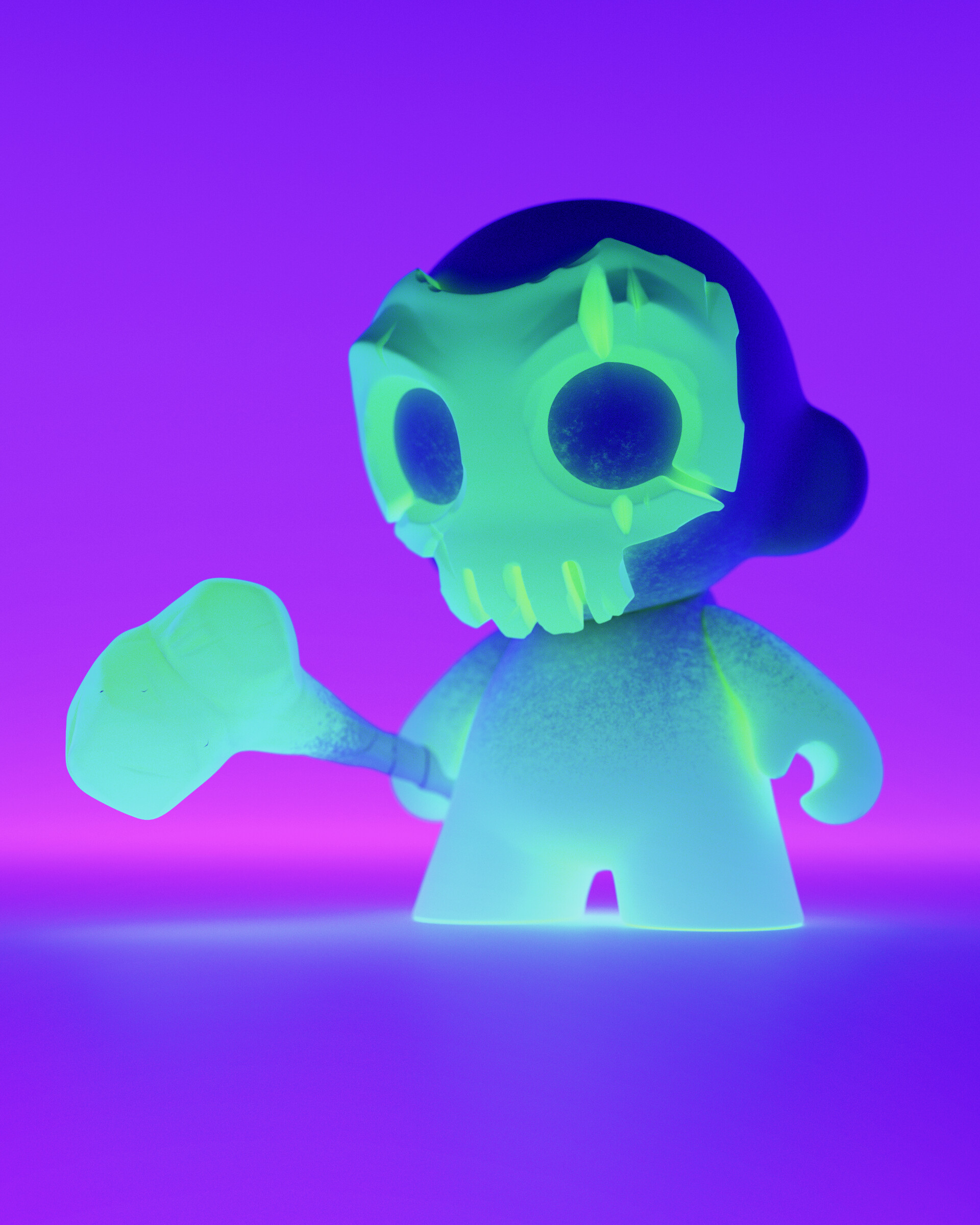 ArtStation - Skull Munny - Digital Toy