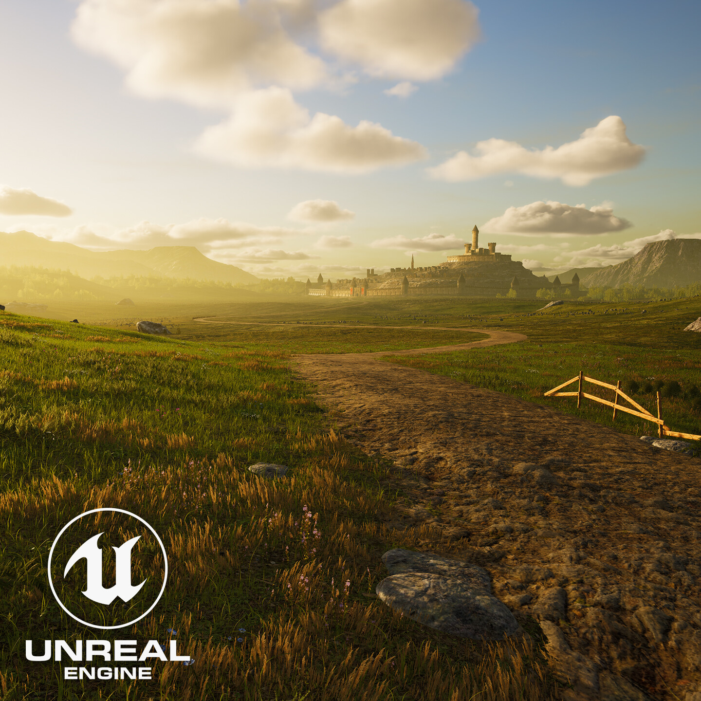 ArtStation - Road to Castle - Unreal Engine 4